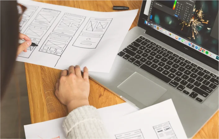 UI/UX Front-End Development & Graphic Design | Parkhya Solutions